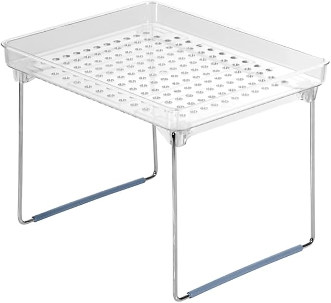 Amazon.com - madesmart Small Stackable Storage Shelf for Cabinets or ...
