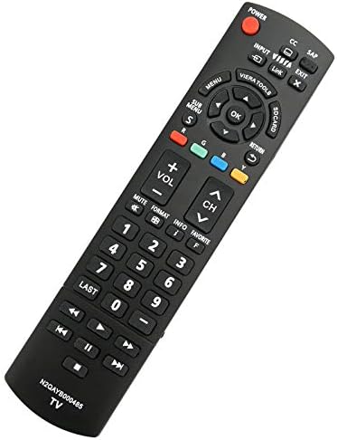 Amazon.com: AIDITIYMI N2QAYB000485 Replacement Remote for Panasonic LCD ...