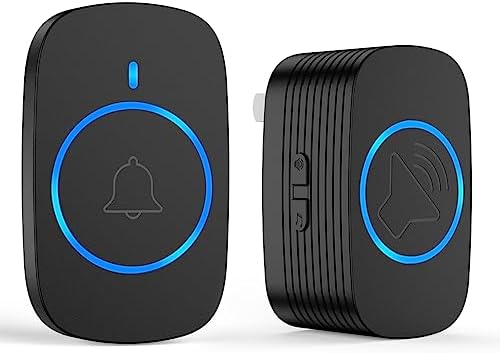 Wonderful Home Wireless Doorbell, Mini Wireless Doorbell,IP65 ...