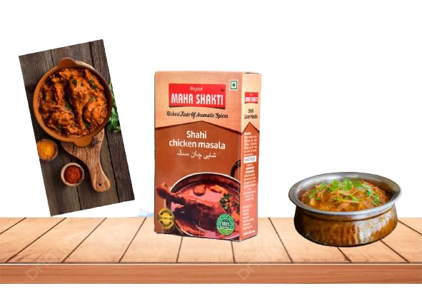 Mahashakti Chicken Masala Box Pack 100 Gm : Amazon.in: Grocery ...