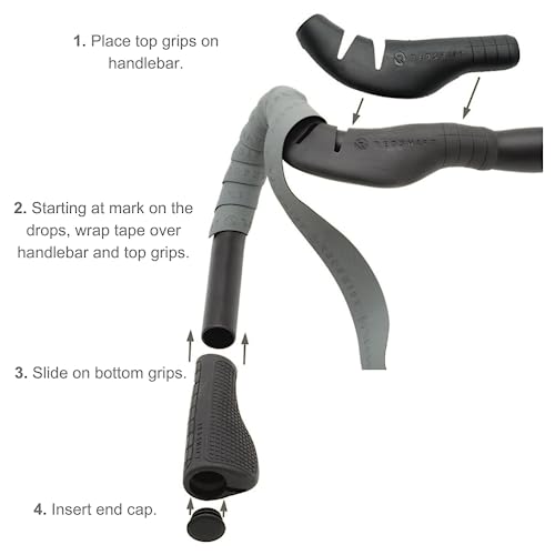 Snapklik.com : REDSHIFT Cruise Control Drop Bar Grips For Road Bike ...