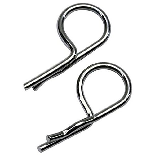 Amazon.com: Replacement Hood Hairpin Clips, Chrome : Automotive