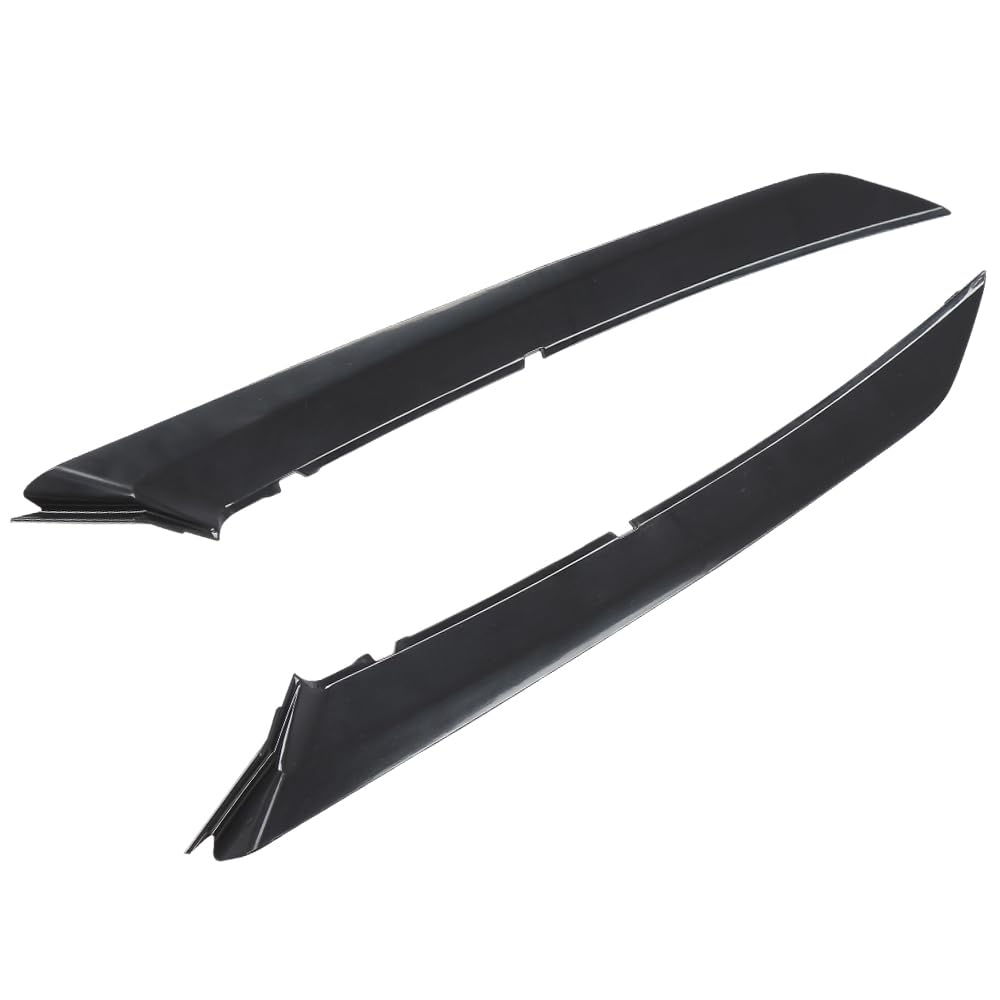 Amazon.com: PIT66 Pair Front Bumper Grille Trim Molding Compatible with ...