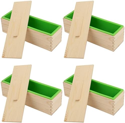 Amazon.com: Soap Loaf Box, 42 oz Soap Box for Soap Making with Wooden ...