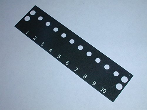 Amazon.com: Cinch MS-10-140Y 10 Pos Terminal Block Marker (4 pack ...