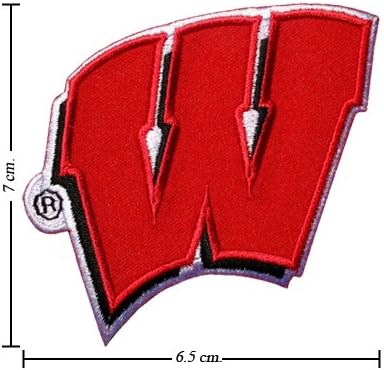 Amazon.com: Wisconsin Badgers Type-1 Embroidered Iron On Patch