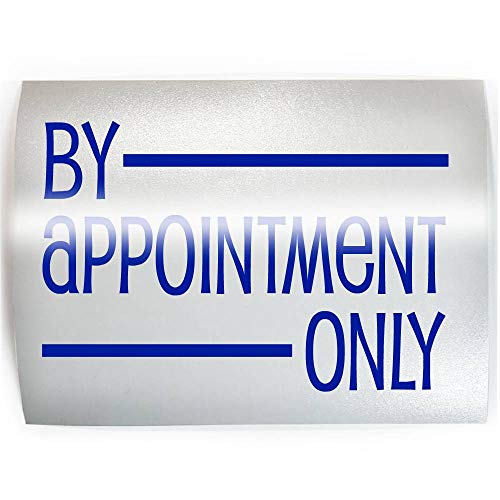 Amazon.com: BY APPOINTMENT ONLY Retail - PICK COLOR & SIZE - Storefront ...