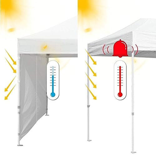 Snapklik.com : Eurmax USA Instant Canopy SunWall Canopy Middle Zipper ...