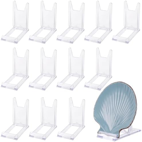 Hejo 12 Pcs Acrylic Display Stand, Clear Plastic Display Stands ...