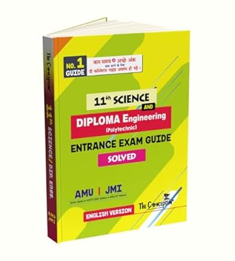 Buy The Conceptum Class 11th Science & Diploma Eng. Entrance Exam Guide ...