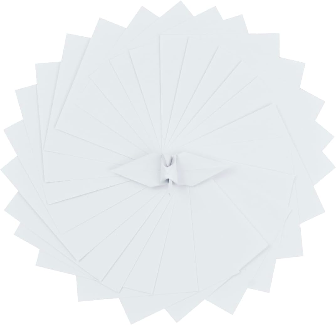 Amazon.com: 100 Origami Color 6x6 Square Easy Fold Paper for Origami ...