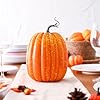 Amazon.com: Large Fake Pumpkins for Decorating Big Decorative Foam ...