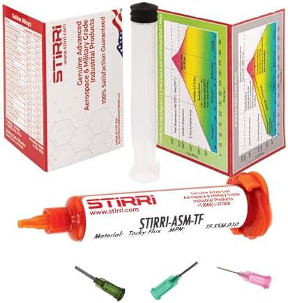 STIRRI-ASM-TF no-clean universal soldering tacky paste flux (ROL0 ...