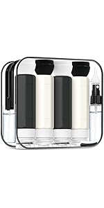 Amazon.com: Redfly 17PCS Travel Bottles for Toiletries, TSA Approved ...