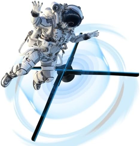 Zuzu Updated 20 inch 3D Hologram Advertising Display with Wi-Fi ...