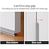 80IN Self Adhesive Window Gap Sealing Strip, Windproof Soundproof ...
