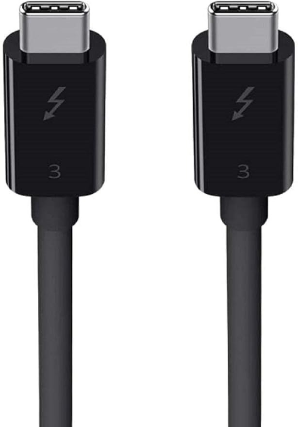 Amazon.com: Belkin Thunderbolt 3 Cable (100W Thunderbolt Cable, USB-C ...