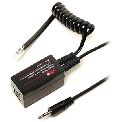 Amazon.com: VEC TRX-20 Telephone Call Recording Adapter with 3 ft. Cord ...