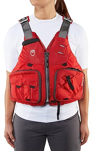Snapklik.com : NRS Chinook Fishing Kayak Life Jacket