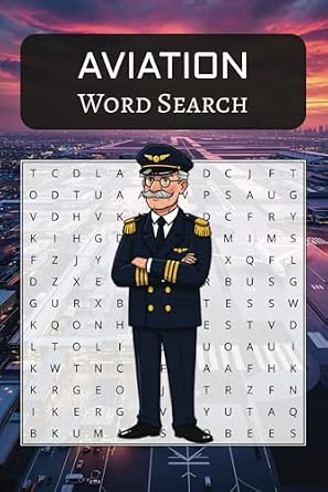 Aviation Word Search: 55 Flight-Themed Puzzles for Pilots, Aircraft ...