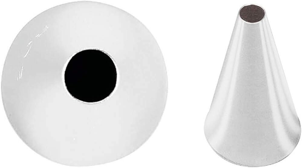 Amazon.com: Paderno World Cuisine Plain Stainless Steel Pastry Tips ...