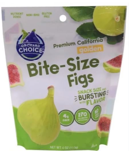 Amazon.com : Orchard Choice Premium California Golden Bite-Sized Figs ...