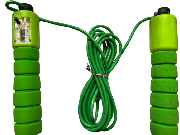 Buy advancedestore Skipping Rope with Counter Anti Slip Rubber Grip ...