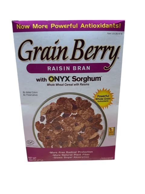 Amazon.com: Grain Berry® Raisin Bran with Onyx Sorghum