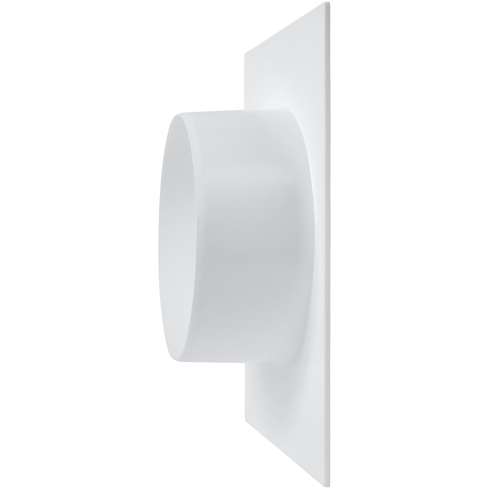 ECOPRO VENT 6" inch Plastic Adapter for Circular Ducts, HVAC Connector ...