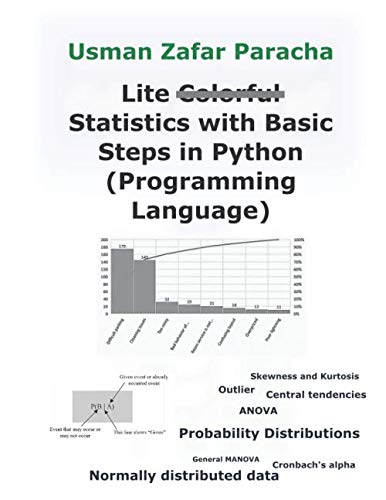 Lite Statistics with Basic Steps in Python Programming Language: Paracha, Usman Zafar ...
