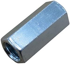 Amazon.com: 1/2"-13 Zinc Plated Threaded Rod Coupling : Industrial ...