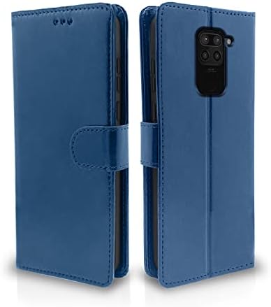 Pikkme Redmi Note 9 Flip Cover Magnetic Leather Wallet Case Shockproof ...