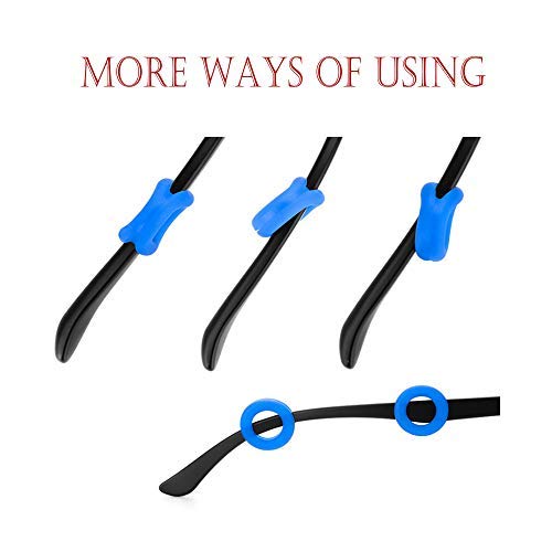 Snapklik.com : MOLDERP Glasses Ear Grip - Eyeglasses Temple Tip Sleeve ...