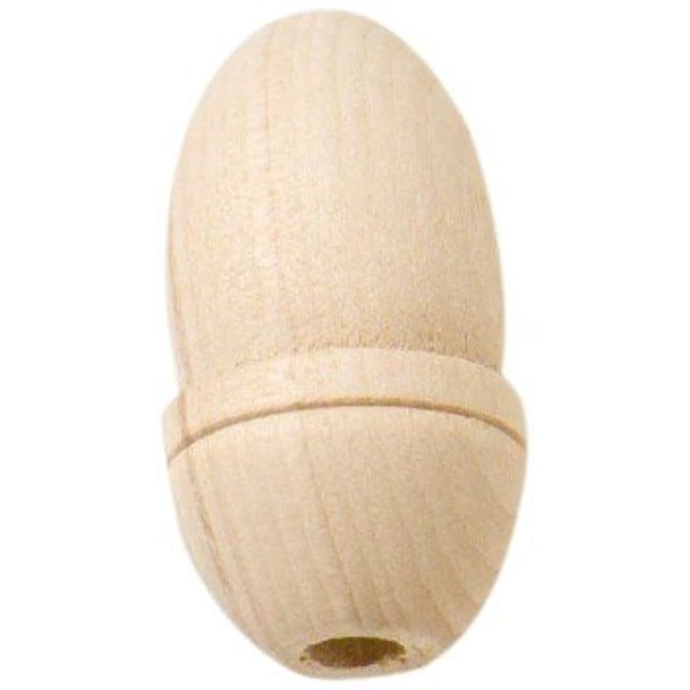 Merriway® BH00345 (2 Pcs) Large Wooden Acorn Curtain Pull Blind Cord ...