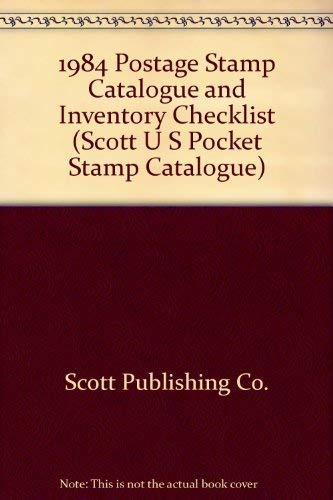 1984 Postage Stamp Catalogue and Inventory Checklist (SCOTT U S POCKET ...