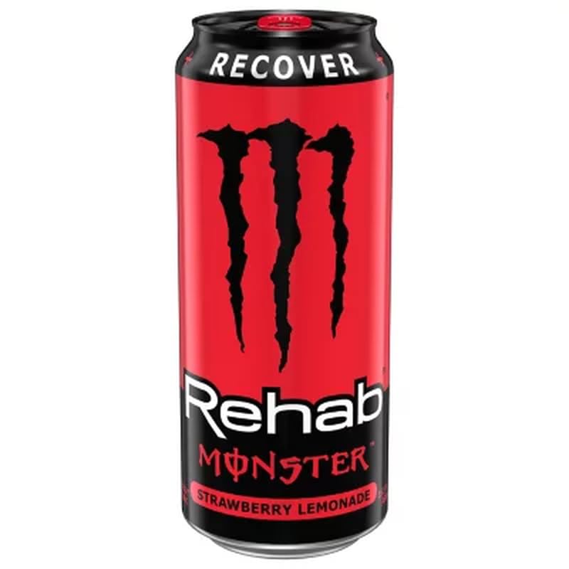 Monster Energy Rehab – Paquete variado de té+limonada, té de durazno ...