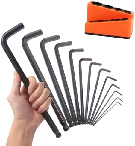 ELEAD Jumbo Hex Key Allen Wrench Set | 13-Piece SAE 5/64"-3/4" | Long ...