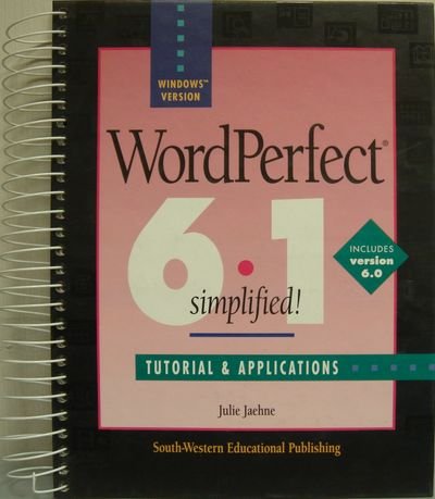 Buy Wordperfect 6.0/6.1 for Windows Simplified Book Online at Low ...