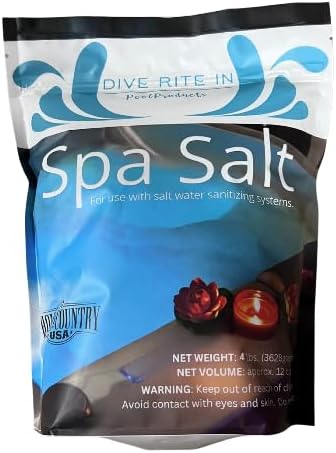 Amazon.com: Dive Rite in Hot Tub Salt and Spa Salt for All Salt Water ...