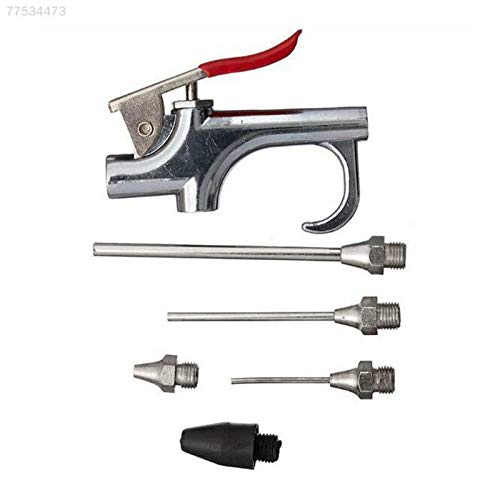 Generic 2613 5PCS Air Compressor Compressed Nozzle Blow Gun Kit Blower ...