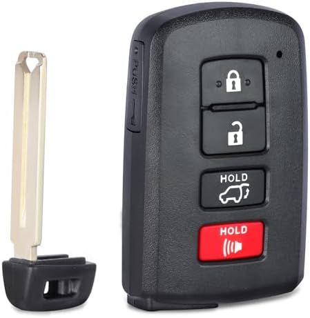 Amazon.com: Keyecu Replacement Smart Remote Car Key Fob for Toyata Highlander 2014 2015 2016 ...