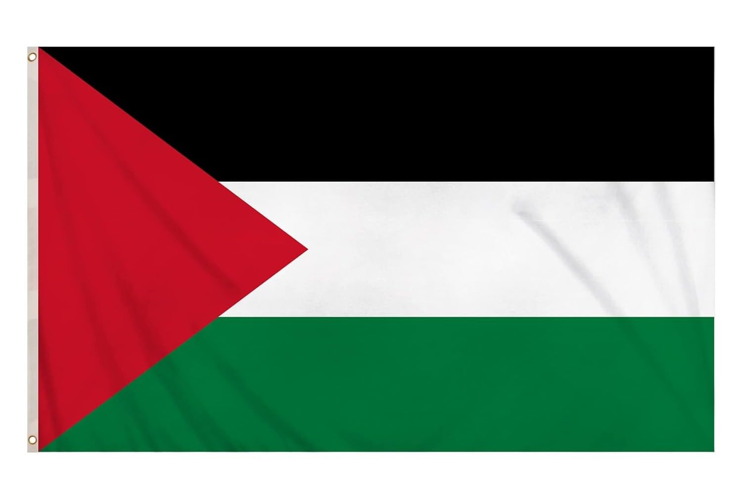 Large 5x3ft Palestine Flag - Double Stitched Durable Polyester ...