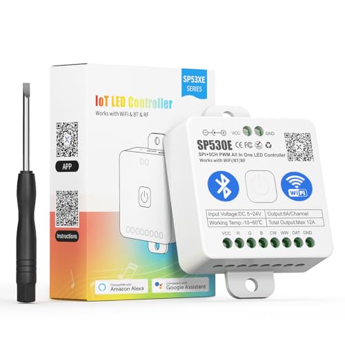 Sp105e Wireless Bluetooth Controller For Led Strip Pixel