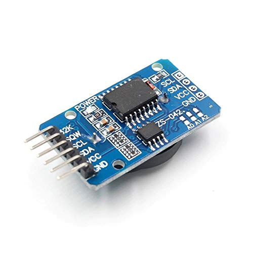 TECNOIOT 2xpcs DS3231 AT24C32 IIC Module Precision Clock for Arduino ...