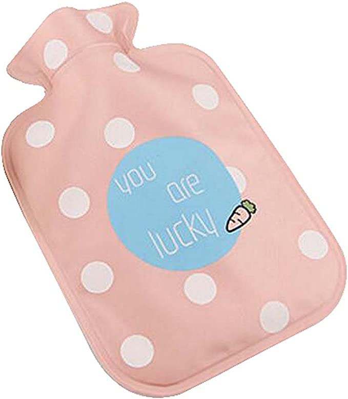 TINY DEAL Hot Water Bottles Durable Hot Water Bag Reusable Portable Hot ...