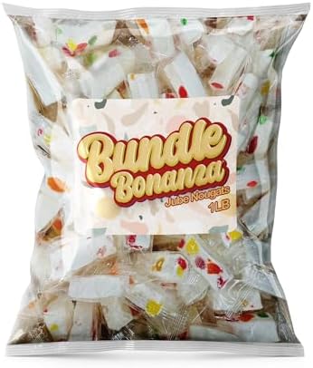 Amazon.com: Jubes NOUGATS - 16 oz - Individually Wrapped Soft Fruity ...