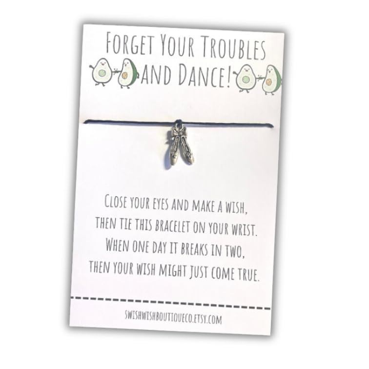 Dancing Gifts, Wish String for a Dancer, Ballet Teacher Gifts, Gifts ...