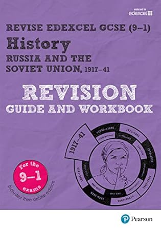 Revise Edexcel GCSE (9-1) History Russia and the Soviet Union Revision ...