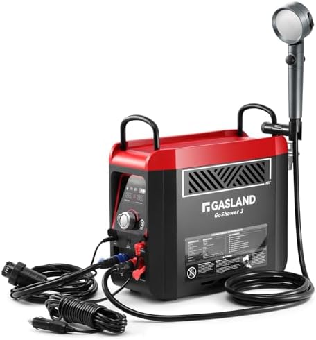 Amazon.com : Hike Crew Portable Propane Water Heater & Shower Pump ...