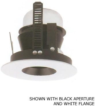 Lightolier Satin Aluminum Baffle Finish Flangeless Trim Plate Kit ...